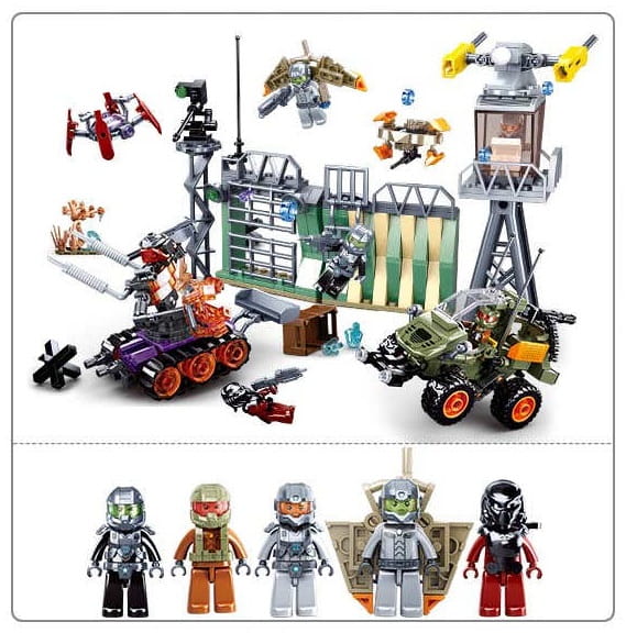 KLOCKI SLUBAN B0912 Posterunek na granicy ATOMIC UPRISING STORM 501 el ...
